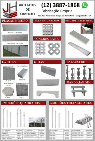 JH ARTEFATOS DE CIMENTO